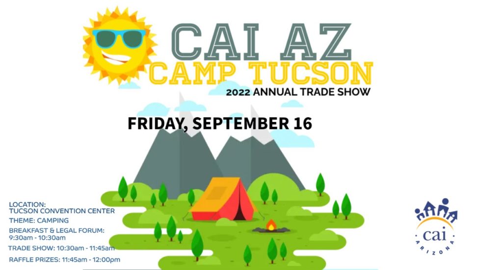CAI Arizona Trade Show and Breakfast Forum In Tucson - Maxwell & Morgan
